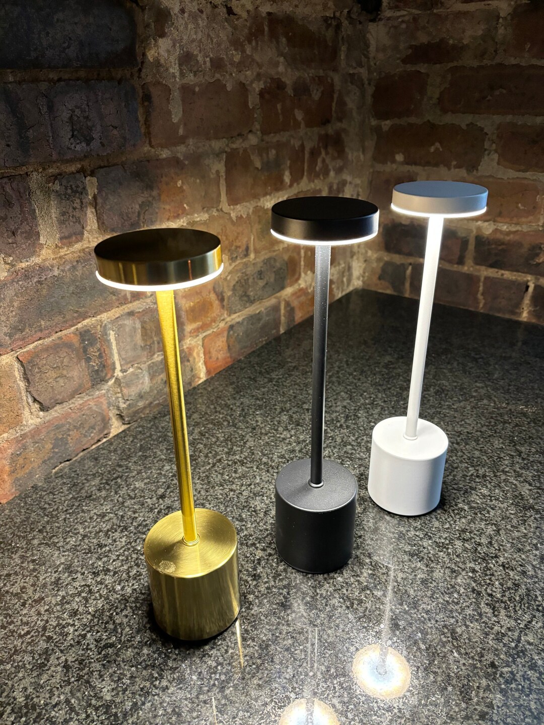 LED Cordless & Waterproof Table Lamp for Use Indoors or Outside ...