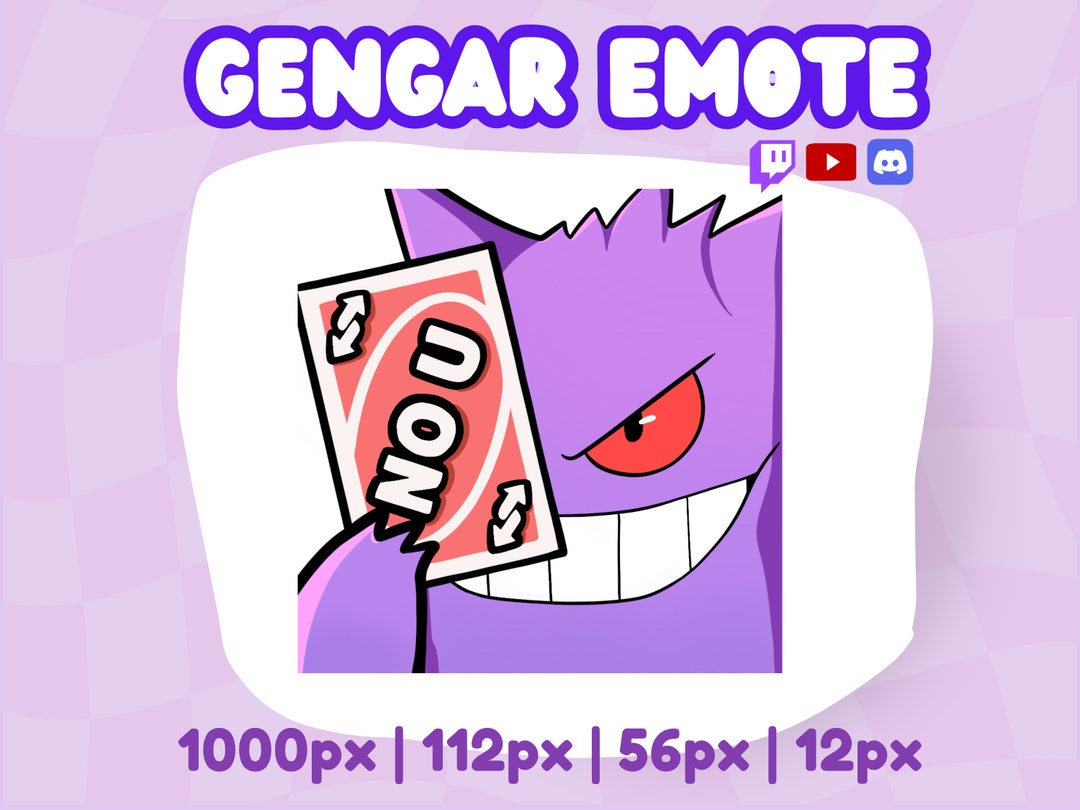 Twitch Emote / Badge No U Uno Reverse Discord Emote / Kawaii Sub Emoji ...