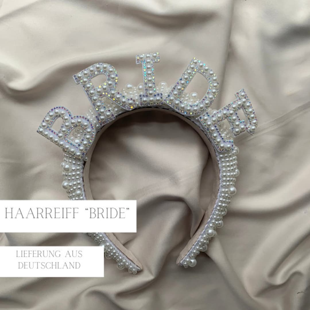 Headband Bridal Pearls I Bride to Be Headband I Team Bride Headband I ...