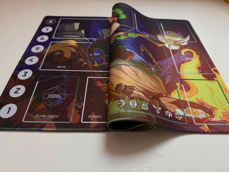 Playmat RIFTBOUND - League of Legends - Teemo - 24"x 14" (600 X 350 Mm) - TCG - Etsy