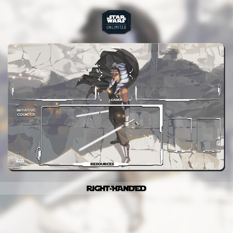Star Wars: Unlimited TCG Playmat - AHSOKA - 24"x 14" (600 X 350 Mm ...
