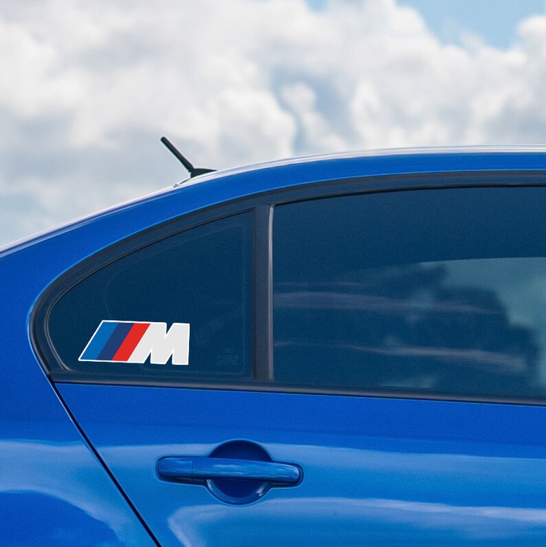 BMW Motorsport M Style Sticker Decal Car Bumper M3 M4 M5 Competizione ...
