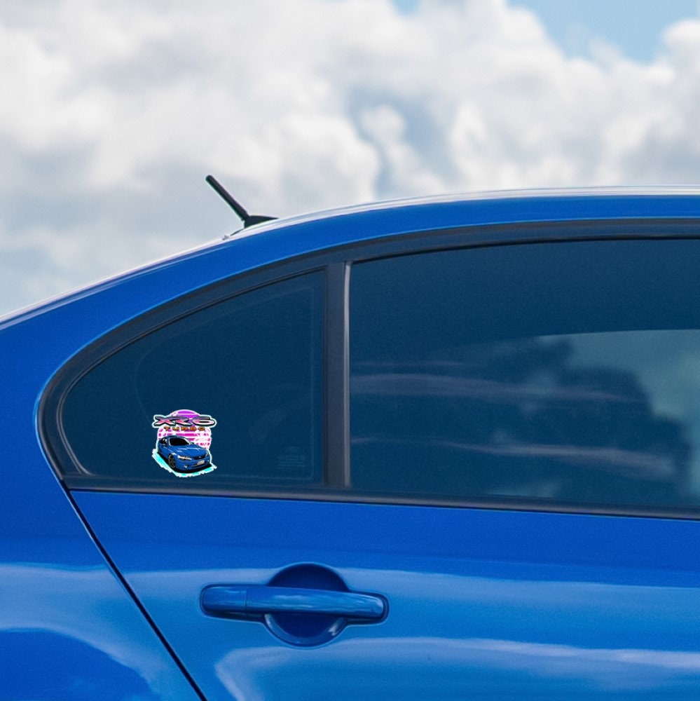 Ford Falcon BF XR6 Turbo Style Sticker Decal Car Bumper Barra Drift ...