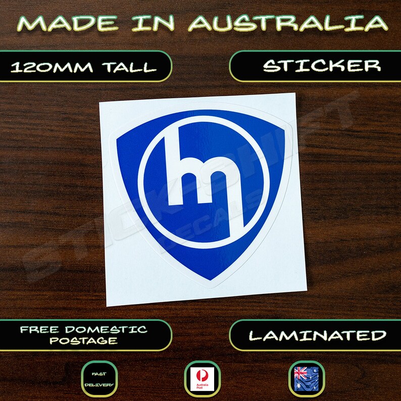 Old Mazda M Logo Rotary Engine Style Sticker Decal Car Bumper RX2 RX3 ...