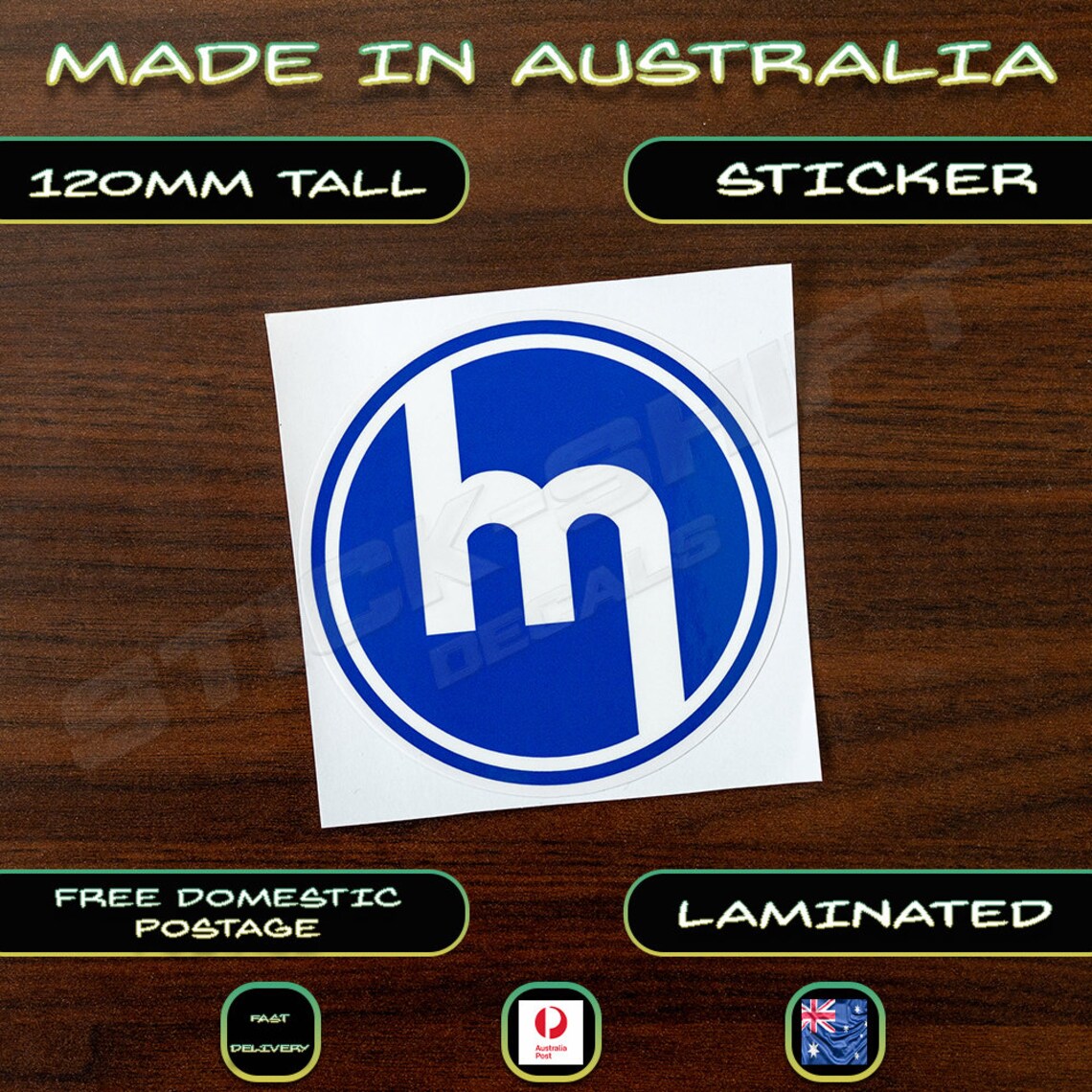 Old Mazda M Logo Rotary Engine Style Sticker Decal Car Bumper RX2 RX3 ...