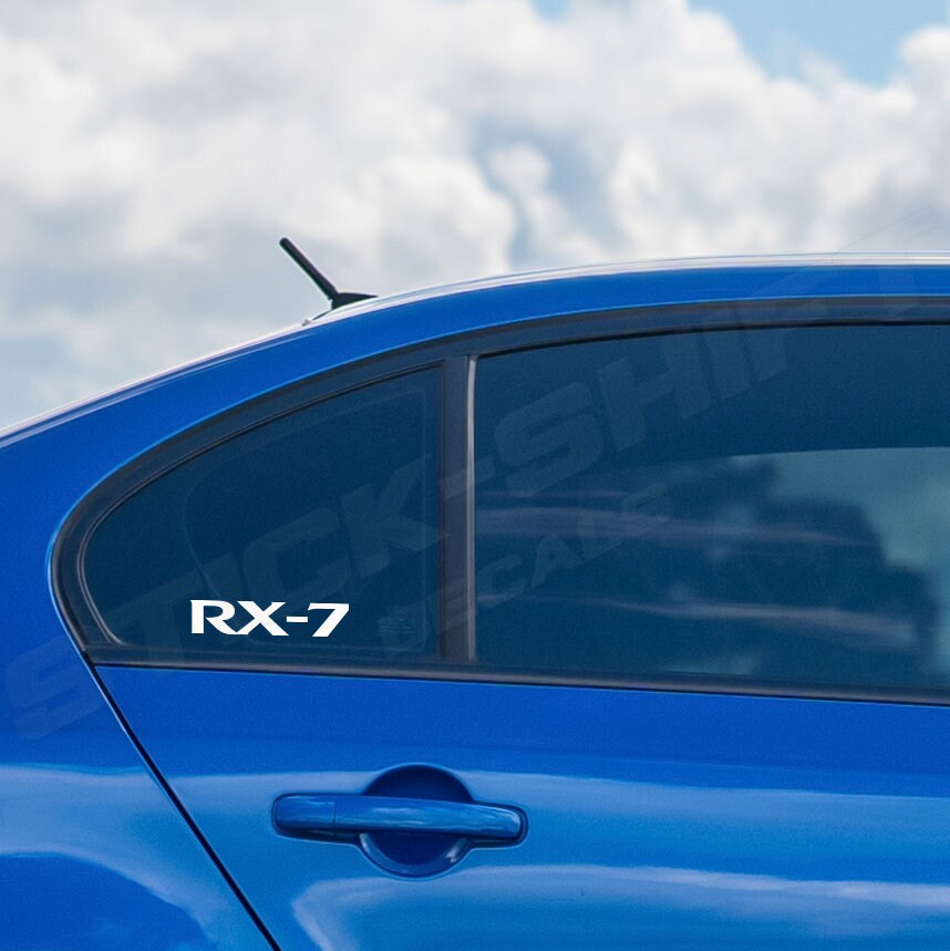 Mazda RX7 Style Sticker Car Bumper Decal 13B Turbo 20B Rotary - Etsy