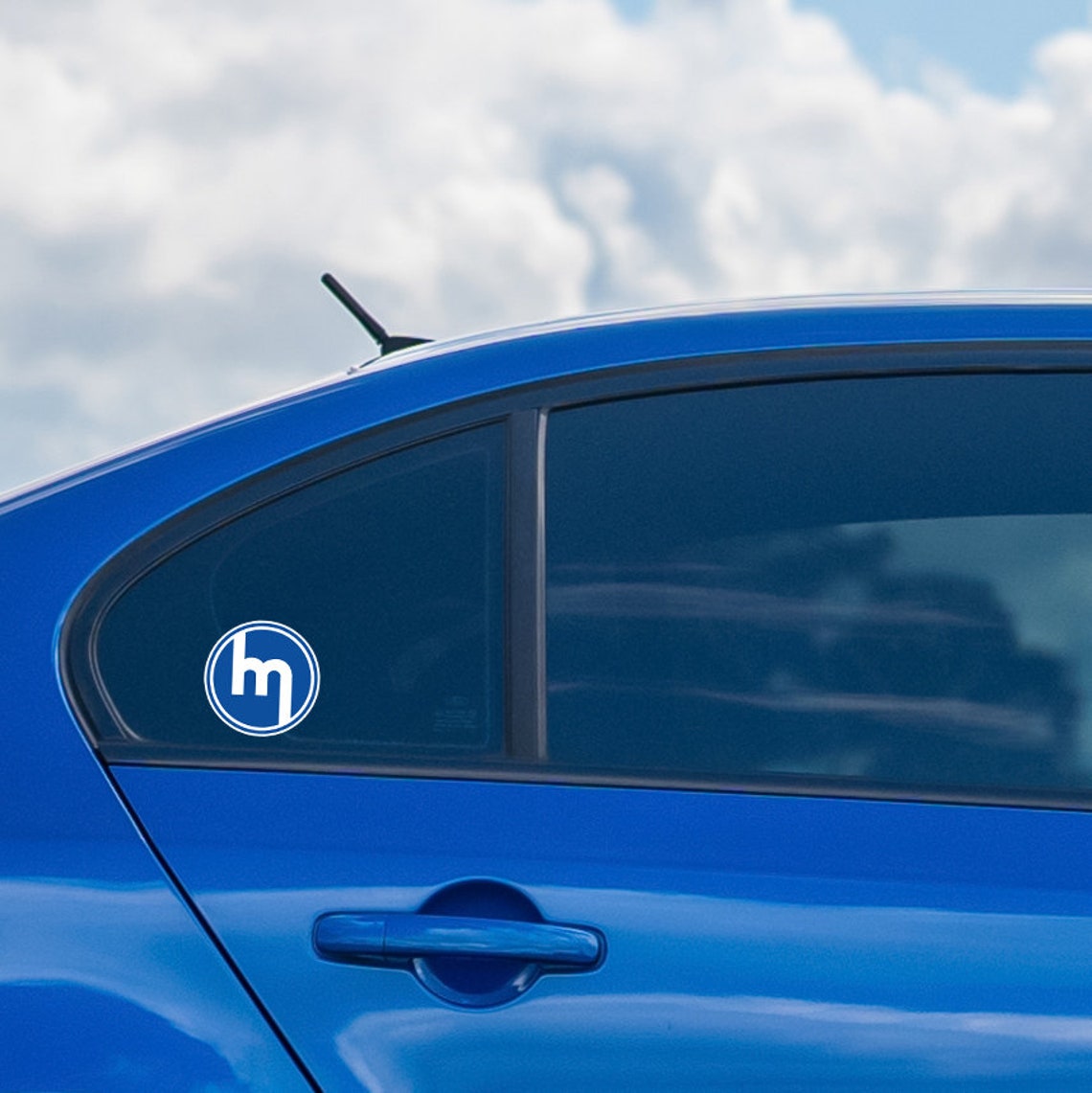 Old Mazda M Logo Rotary Engine Style Sticker Decal Car Bumper RX2 RX3 ...