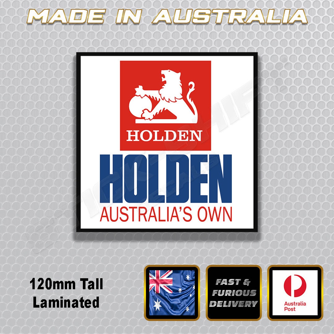 Holden Australia's Own Style Sticker Car Bumper Decal Holden Bathurst ...