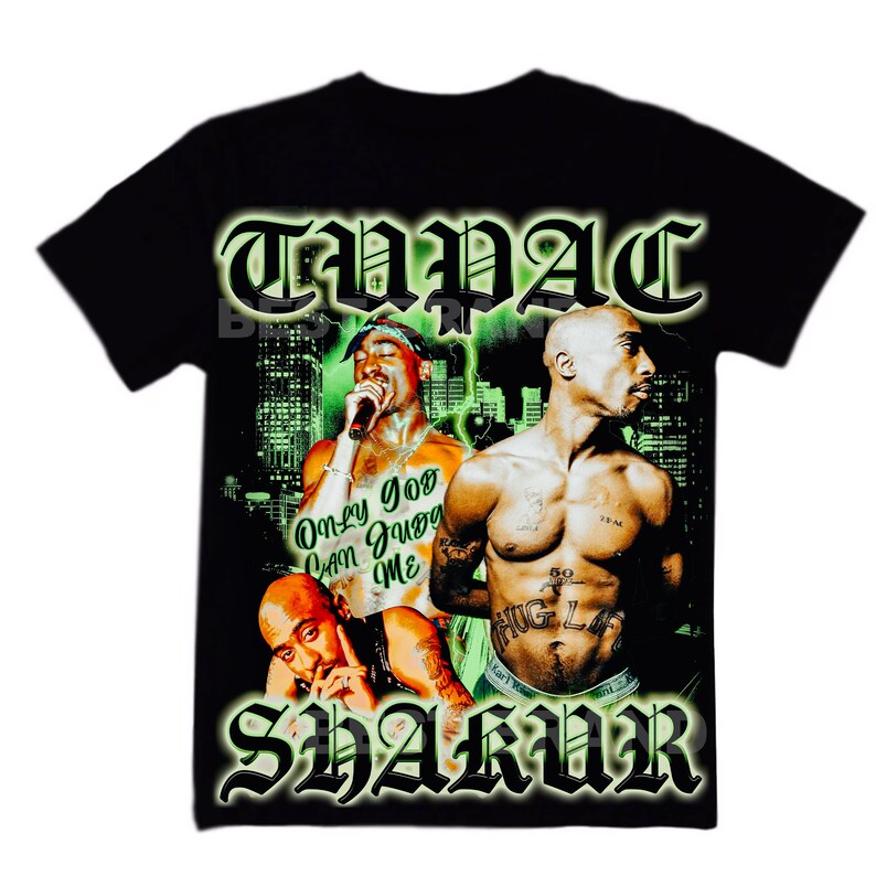 Tupac Png 2pac T-shirt PNG Graphic T-shirt Printable T-shirt Design RIP ...