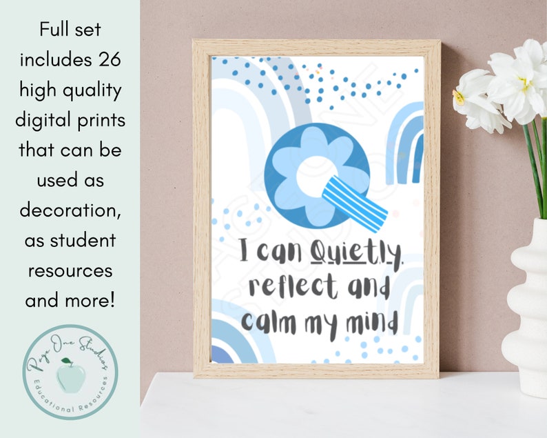 Alphabet of Affirmations - Classroom Wellness Posters for Self Care ...