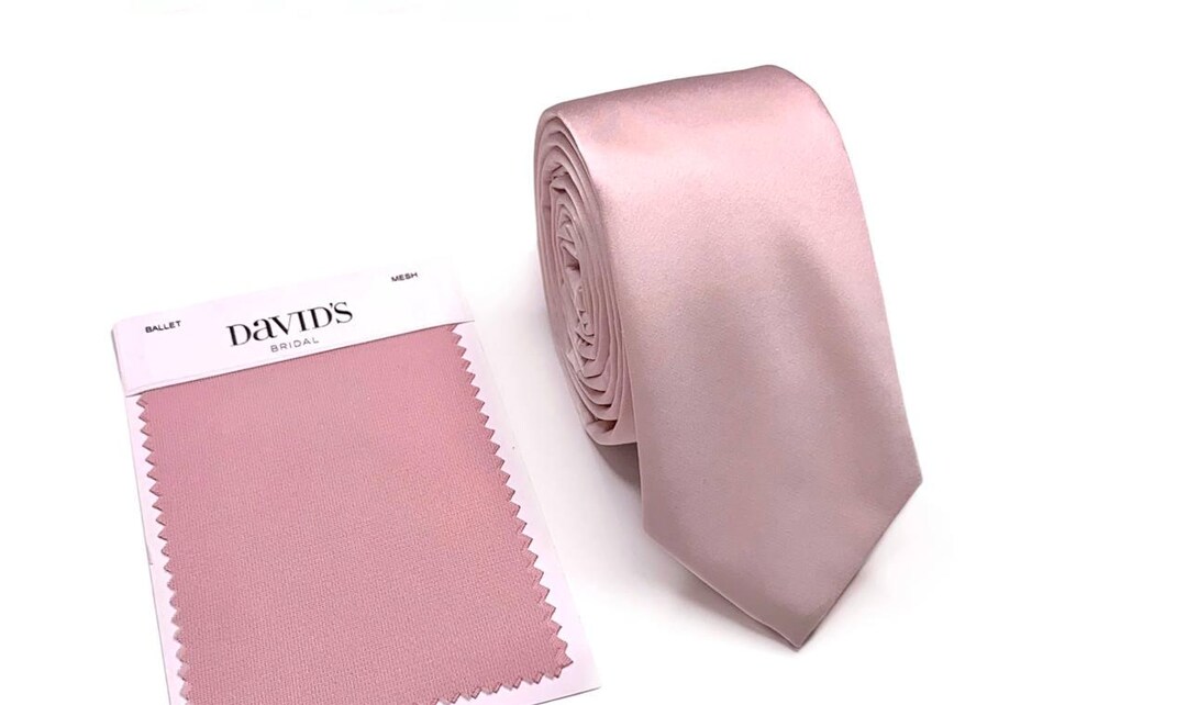 SILK Ballet Pink Necktie , Rose Wedding Silk Tie, Groomsmen Ties ...