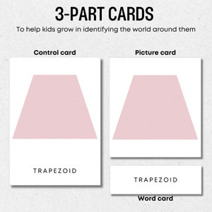 Shapes Printable Flashcards | Educational Poster for Preschool | Kids ...