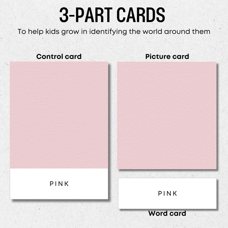 Color Cards for Kids | Printable Flashcards | Montessori Learning ...