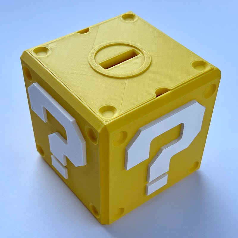 Mario Question Block - Etsy UK
