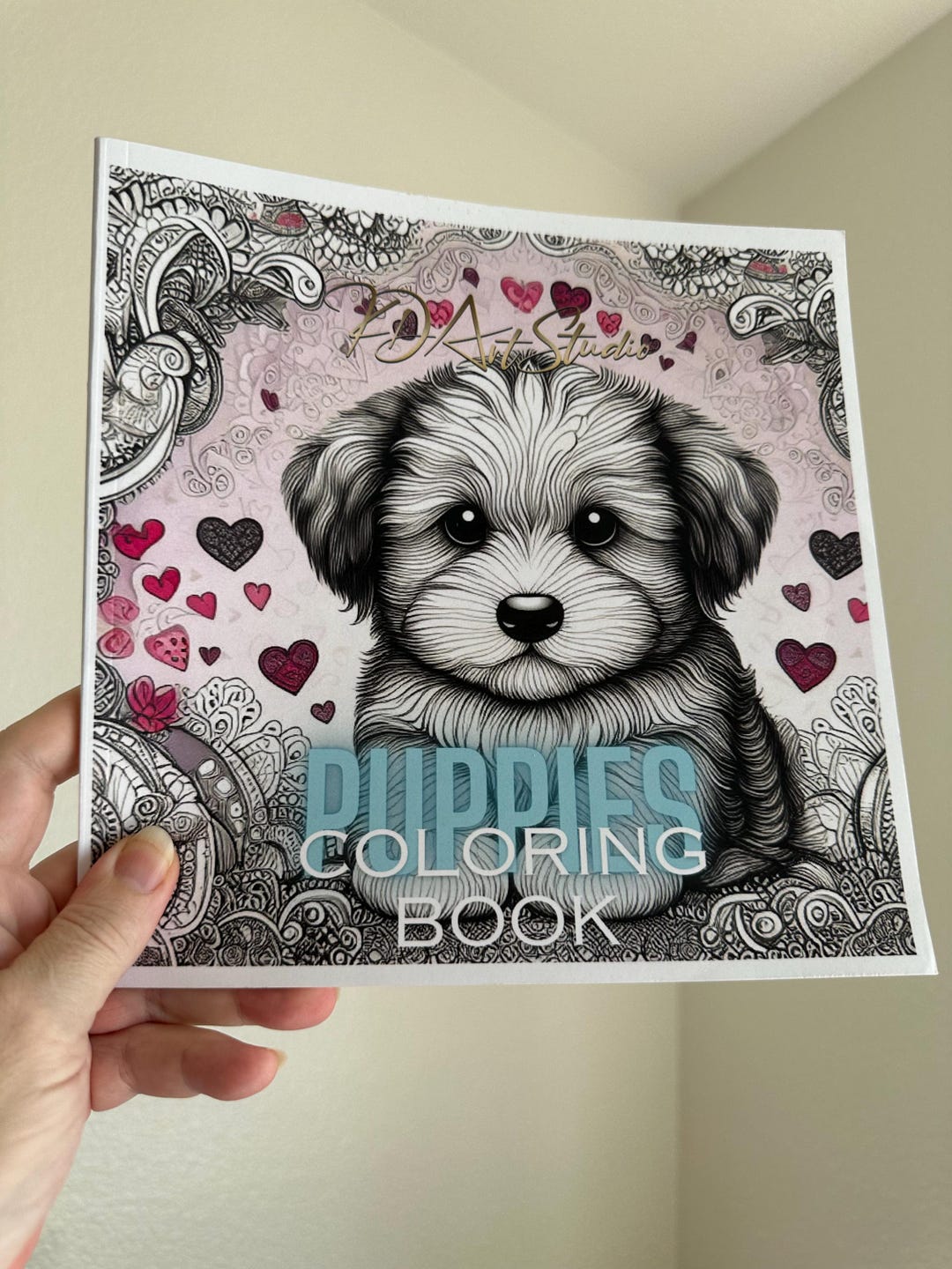 Puppy Dog Adult Coloring Book: Pawsitively Perfect Pages for All Ages ...