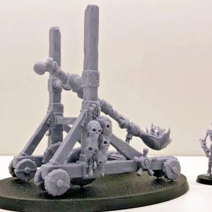 Pharaoh's Legacy Undead Skeleton Catapult With 3x Crew | Wargame Model ...