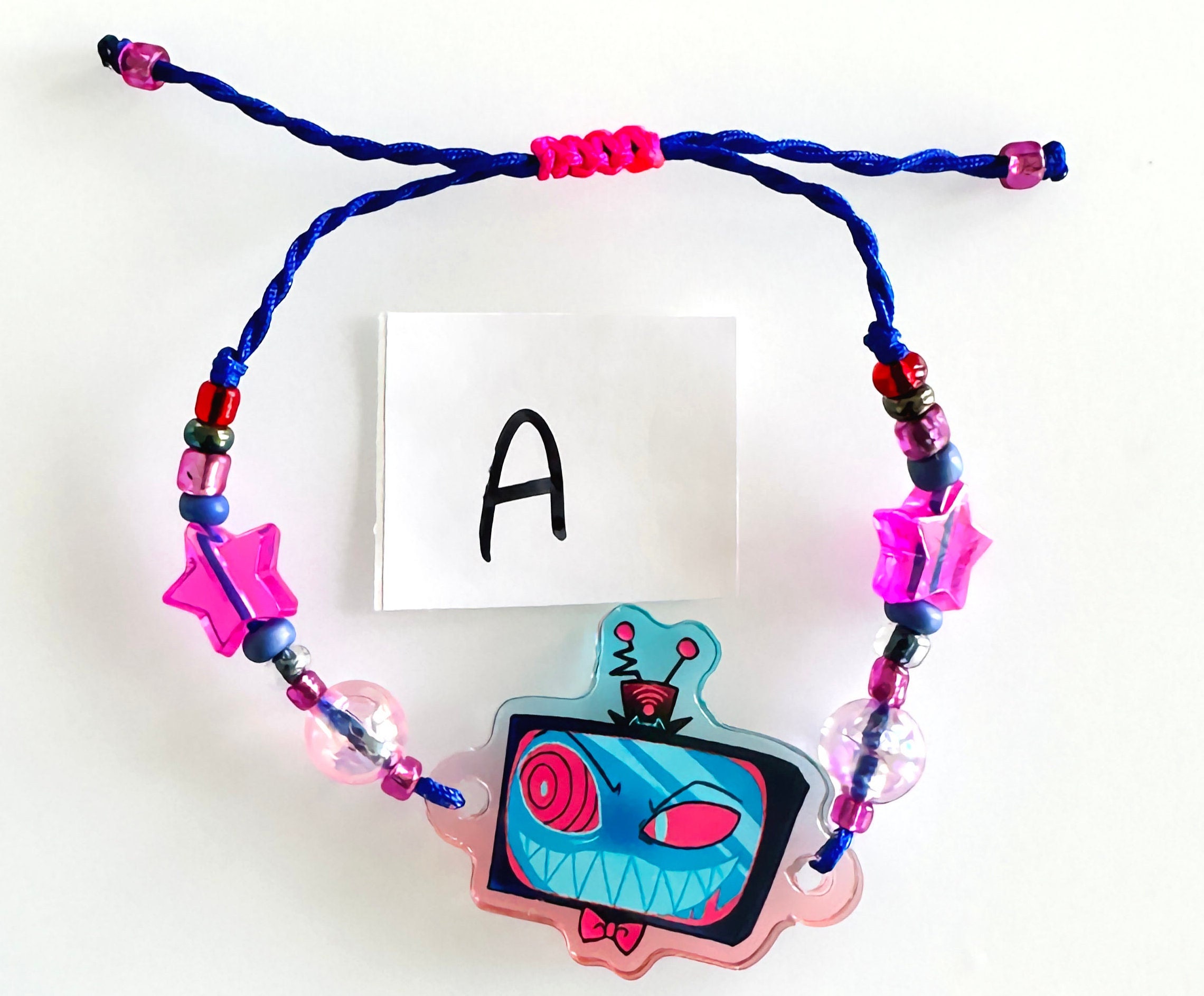 PREORDER- Vox Handmade Bracelets - Hazbin Hotel Character Bracelet - Etsy