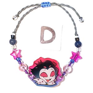 Stolas Goetia Handmade Bracelets - Helluva Boss Character Bracelet - Etsy