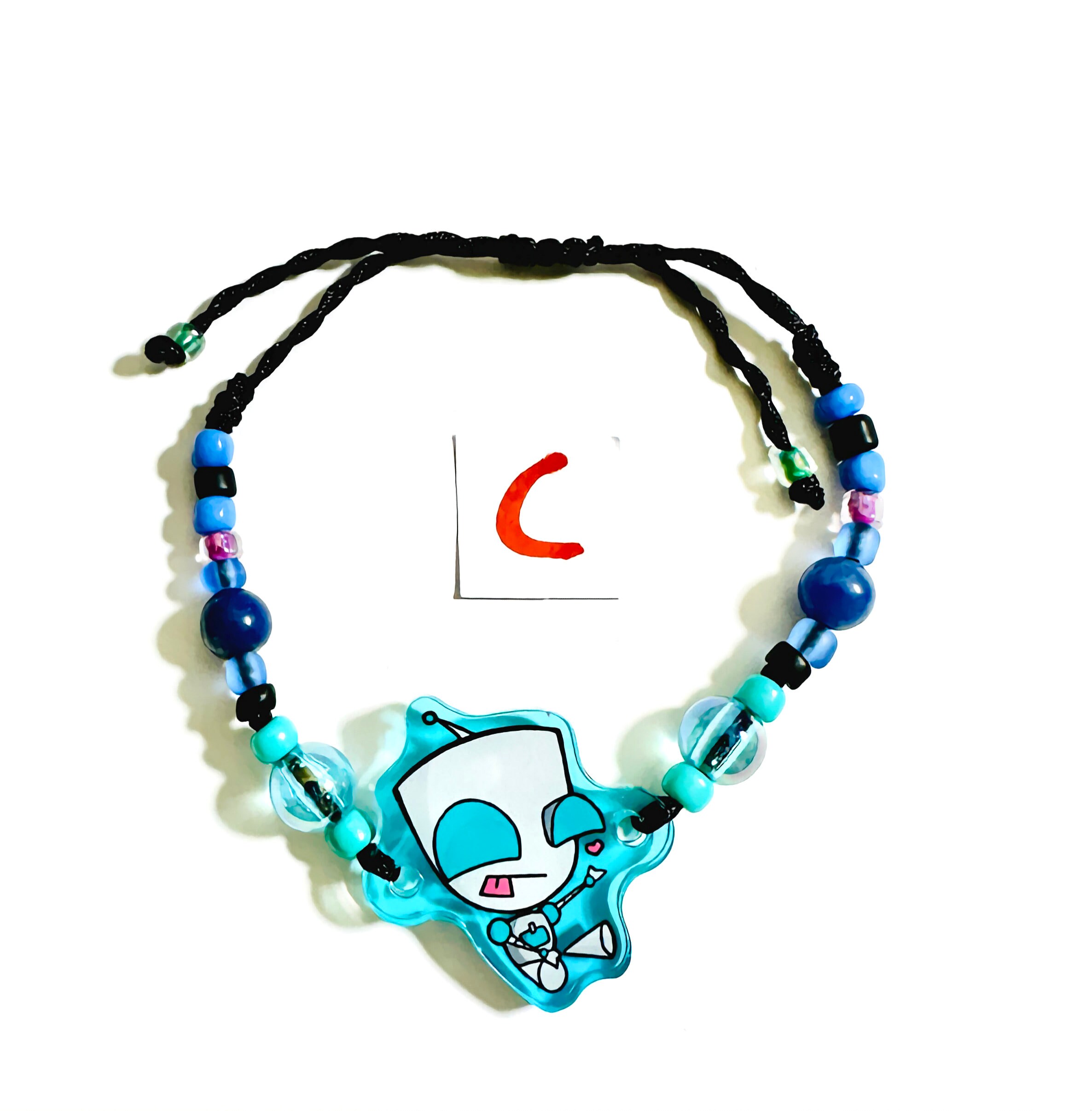 GIR Robot Handmade Bracelets Invader Zim Character Bracelet - Etsy