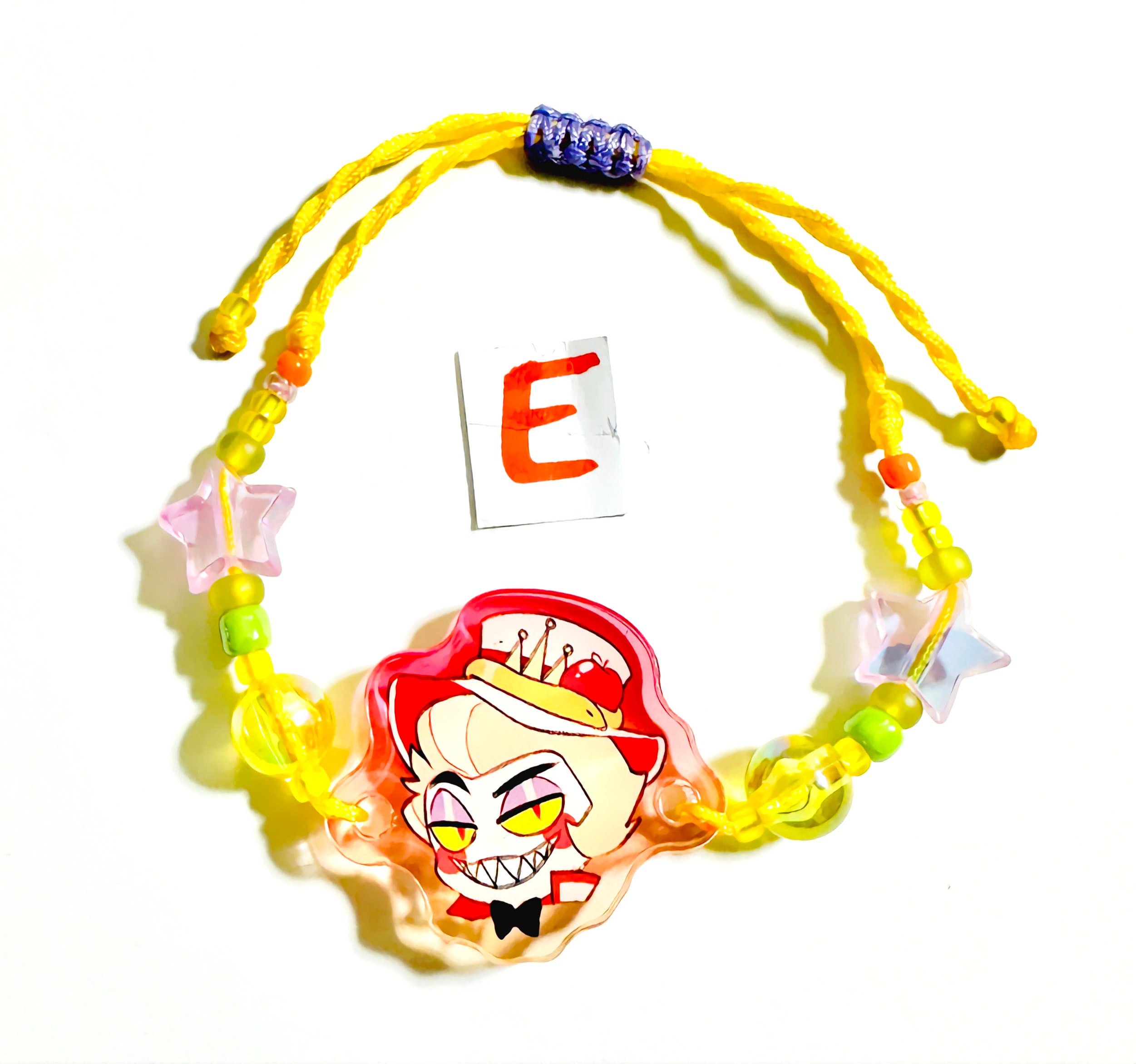 Lucifer Handmade Bracelets Hazbin Hotel Character Bracelet - Etsy