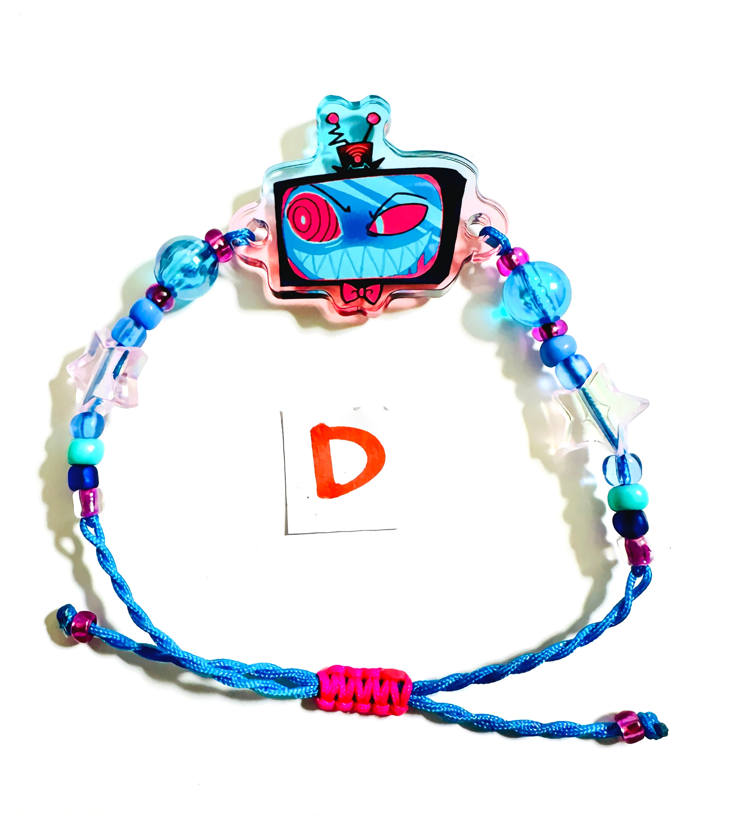 Vox Handmade Bracelets Hazbin Hotel Character Bracelet - Etsy