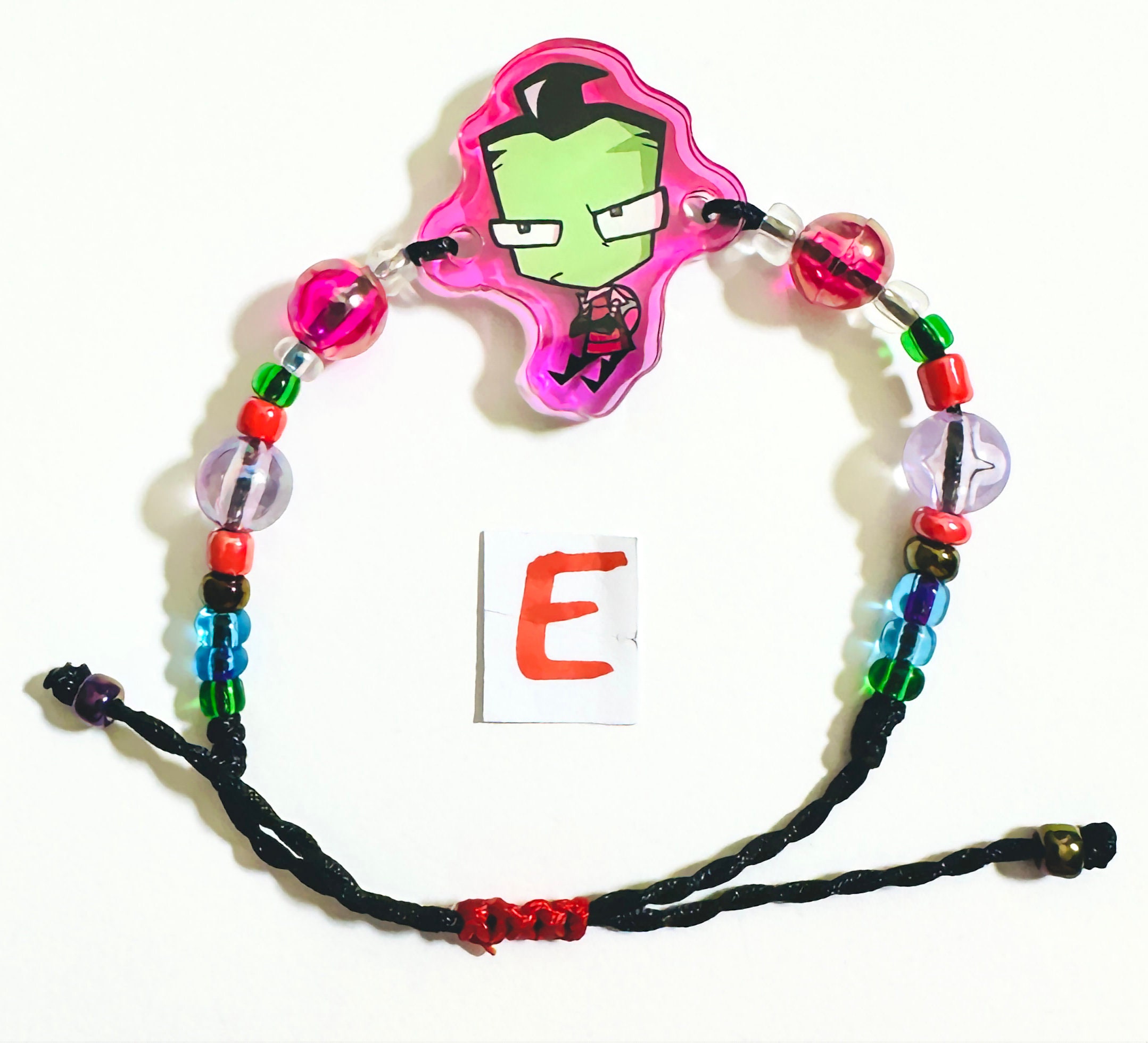 Human Zim Handmade Bracelets Invader Zim Character Bracelet - Etsy