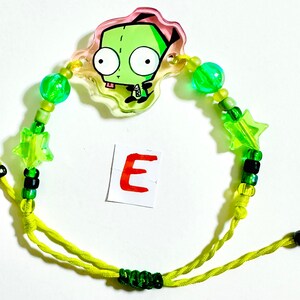 GIR Handmade Bracelets Invader Zim Character Bracelet - Etsy