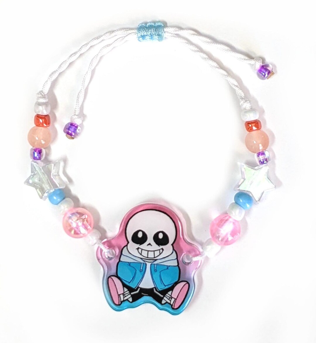 Sans Undertale Handmade Bracelets - Undertale Character Bracelet - Etsy