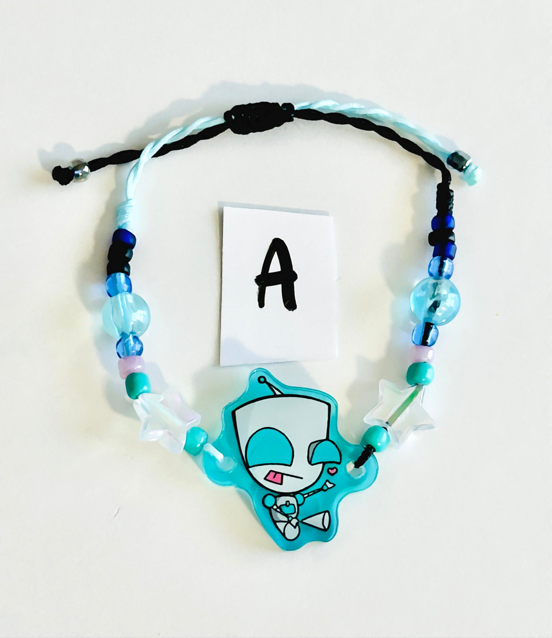 GIR Robot Handmade Bracelets Invader Zim Character Bracelet - Etsy