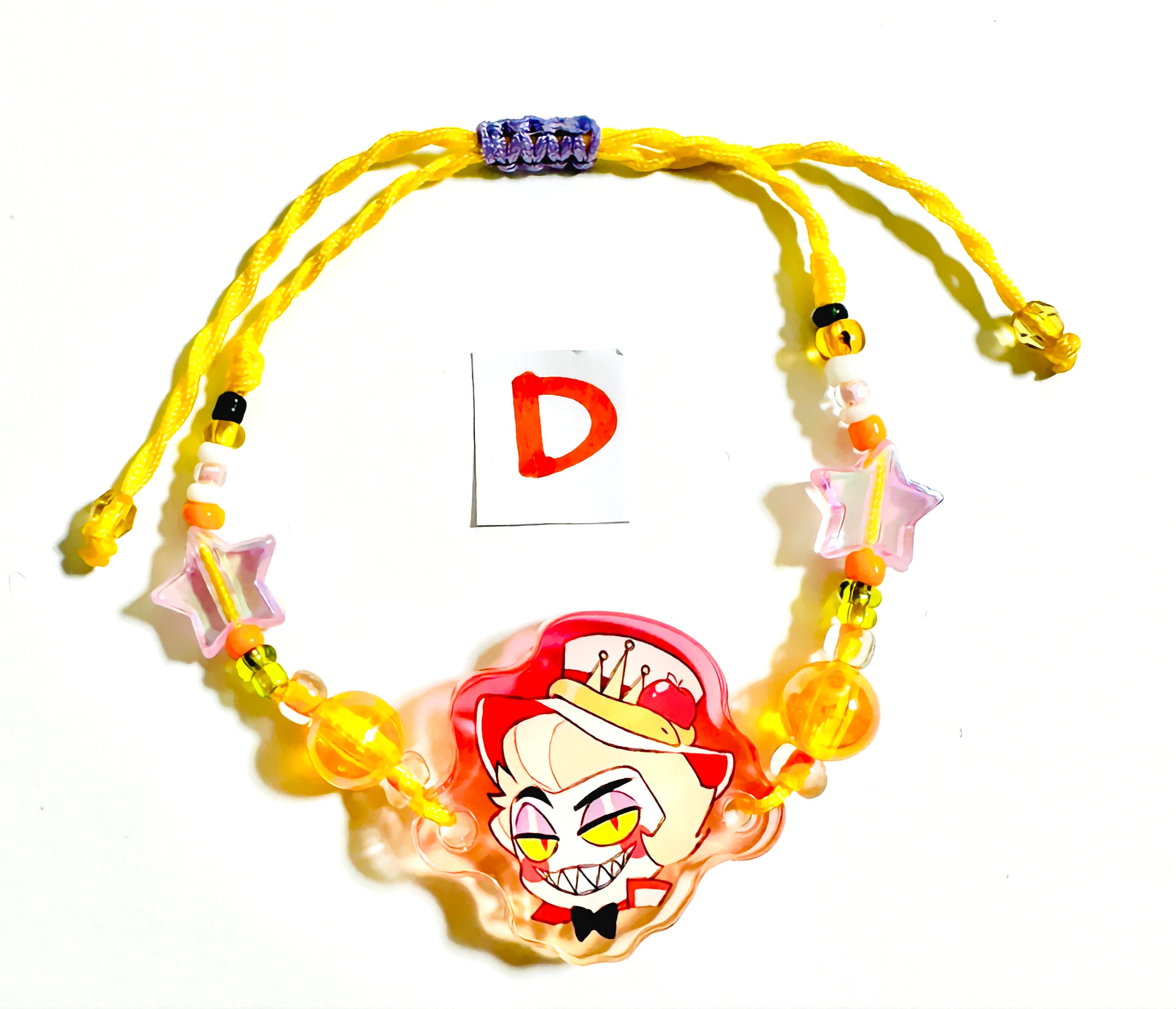 Lucifer Handmade Bracelets - Hazbin Hotel Character Bracelet - Etsy