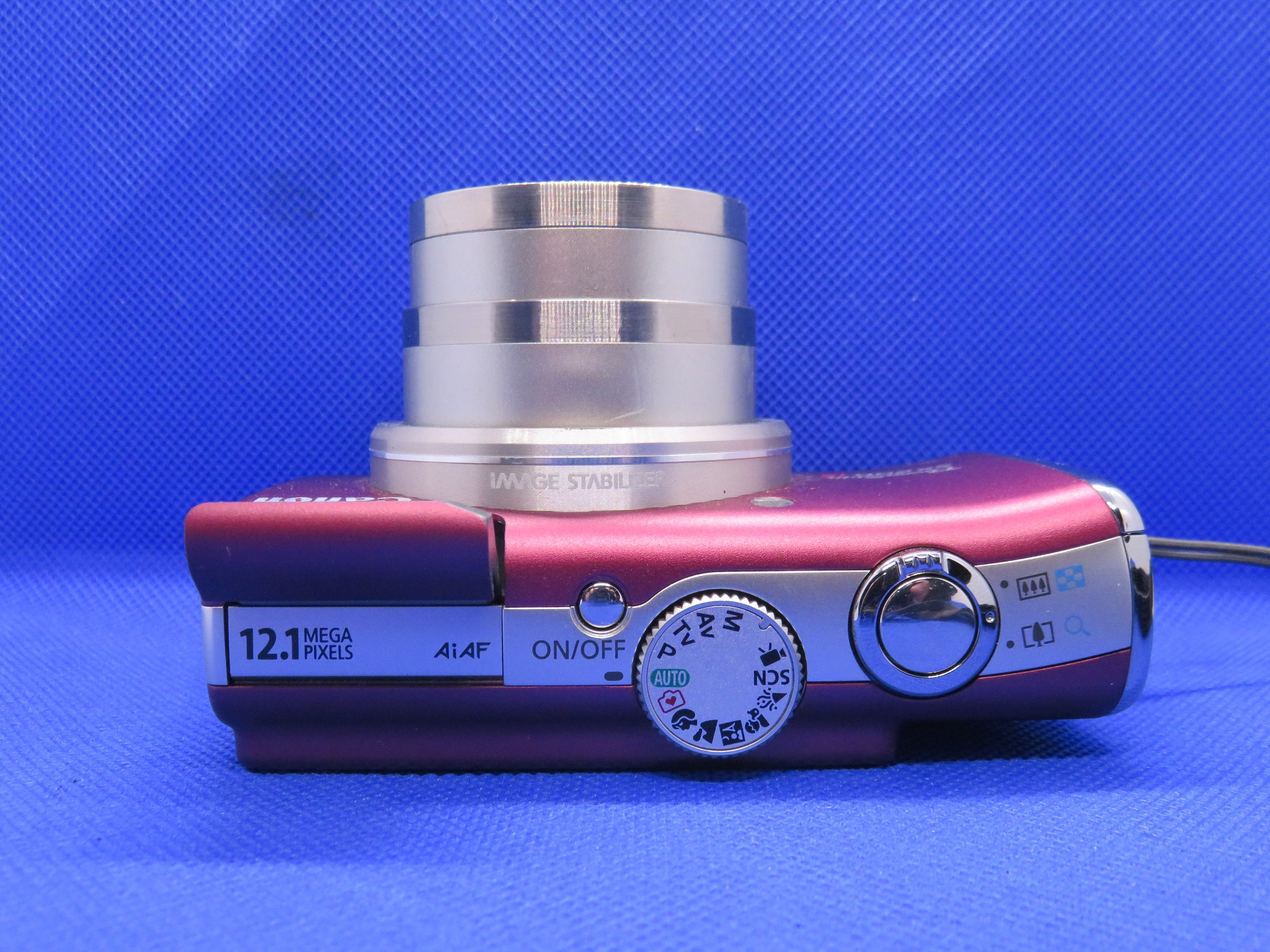 Vintage Retro Canon Powershot SX200 IS 12.1 MP Digital Top Vintage Retro Canon Powershot SX200 IS 12.1 MP Digital Top