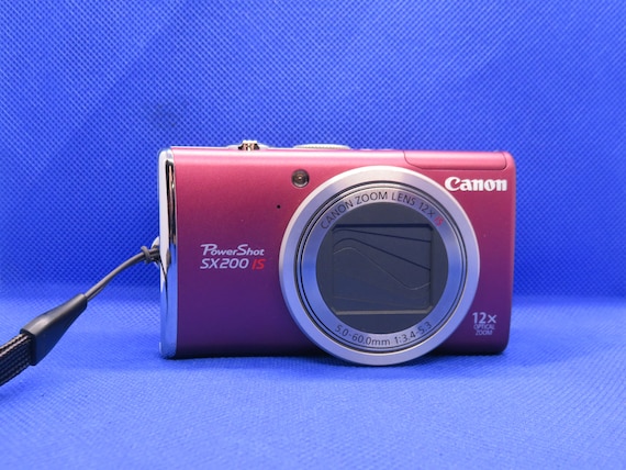 Vintage Retro Canon Powershot SX200 IS 12.1 MP Digital Top Vintage Retro Canon Powershot SX200 IS 12.1 MP Digital Top