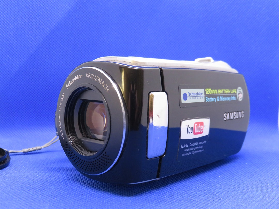 Vintage Retro Samsung Digital Camcorder VP-MX10A 34x Opzoom Digital Top ...