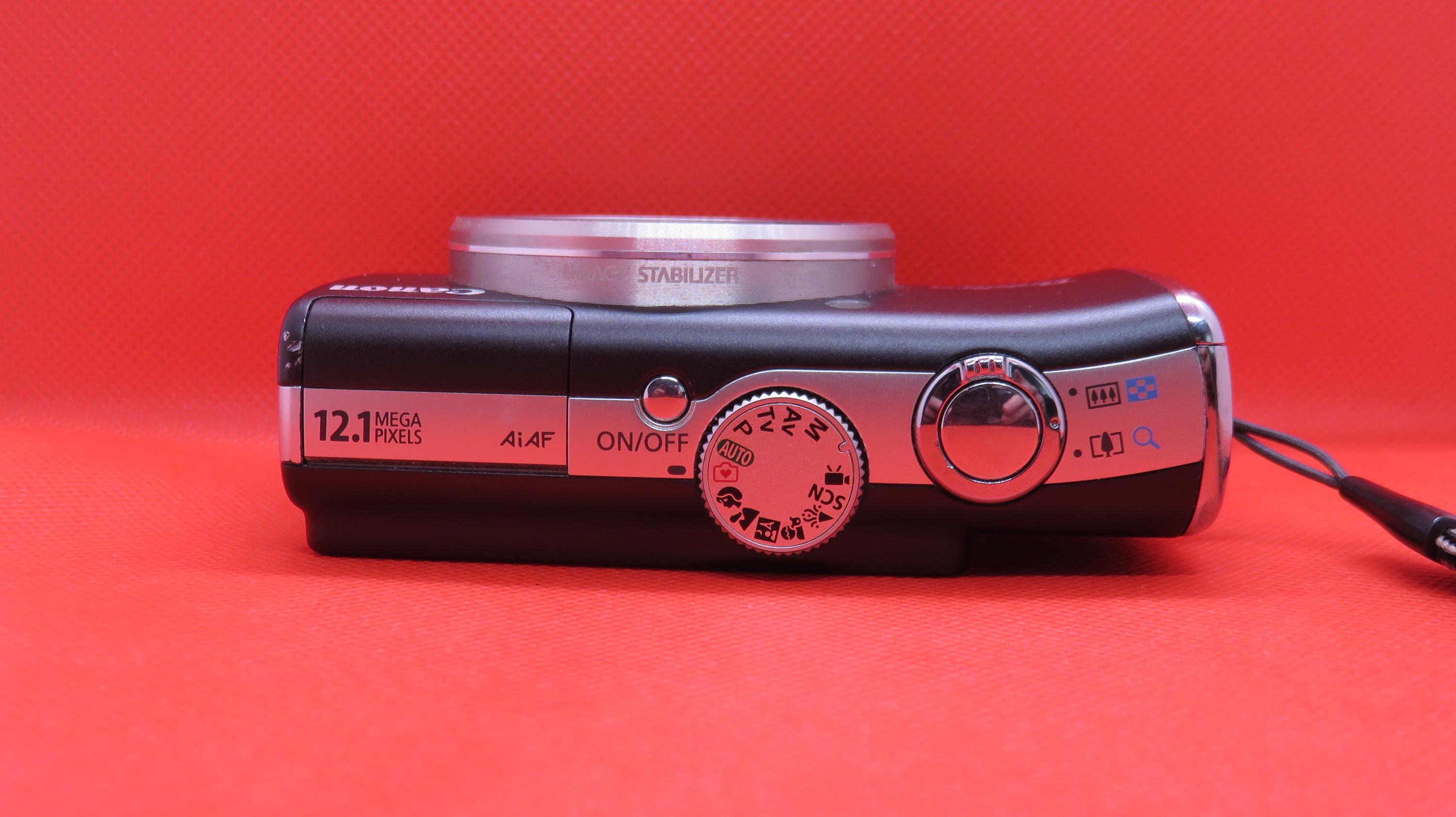 Vintage Retro Canon Powershot SX200IS 12.1 MP Digital Top Vintage Retro Canon Powershot SX200IS 12.1 MP Digital Top