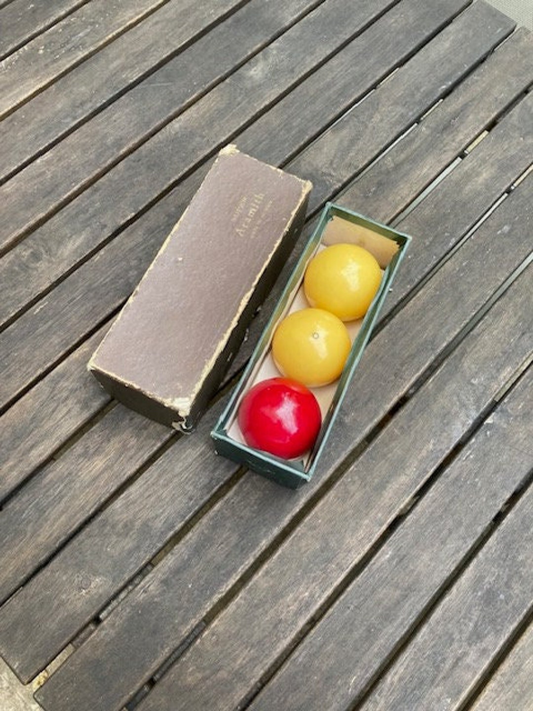 French Billiard Balls Super Aramith Carom Balls 61.5 Mm - Etsy