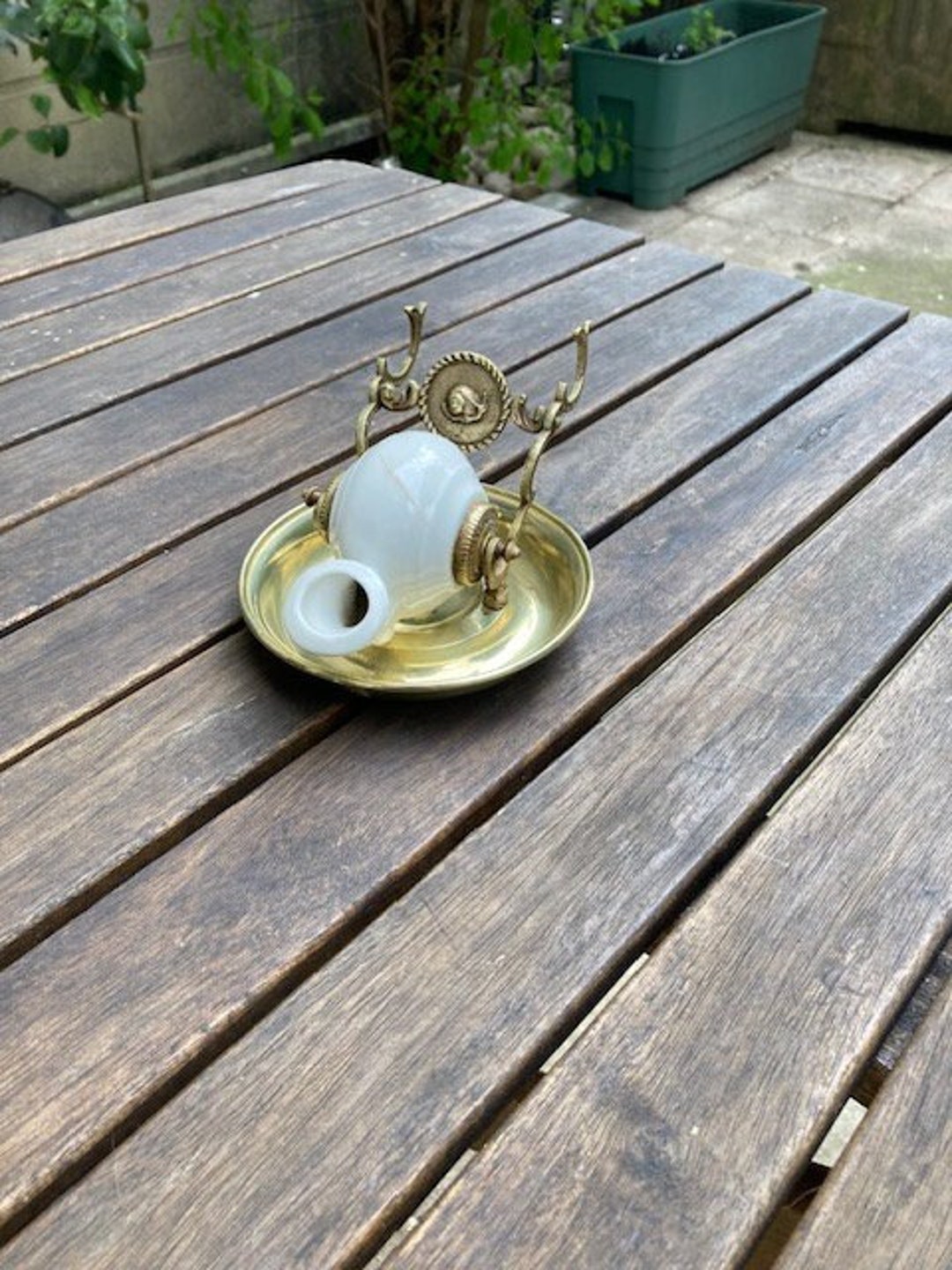 Siphoid Rocker Inkwell, J-L Paris Porcelain, 19th Century - Etsy