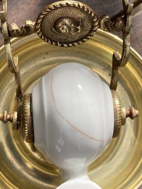 Siphoid Rocker Inkwell, J-L Paris Porcelain, 19th Century - Etsy