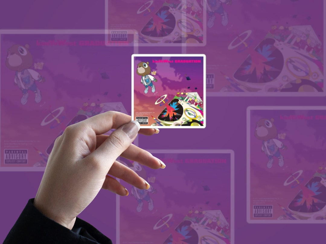 Kanye Sticker, Hip Hop Sticker, Rap Sticker, Music Gift - Etsy