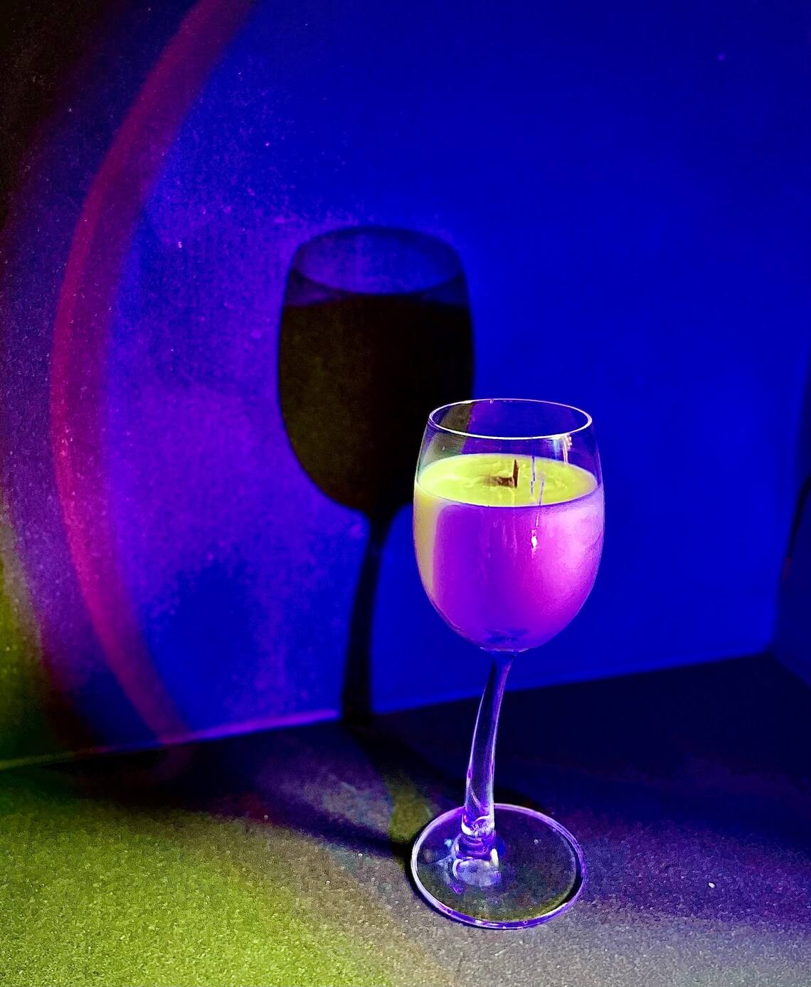 Vintage Container Candle, Recycled Glass Candle, Coctail Candle, Classy ...