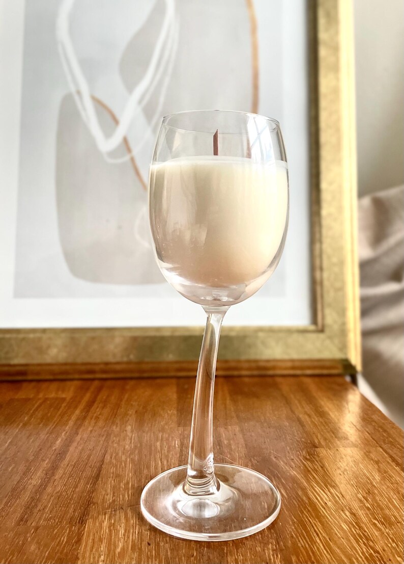 Vintage Container Candle, Recycled Glass Candle, Coctail Candle, Classy ...