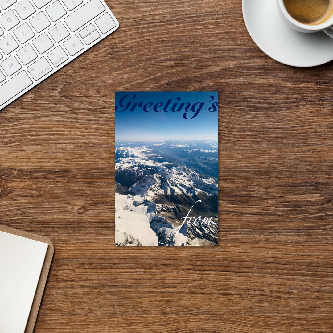 Postcard Greetings From... - Etsy