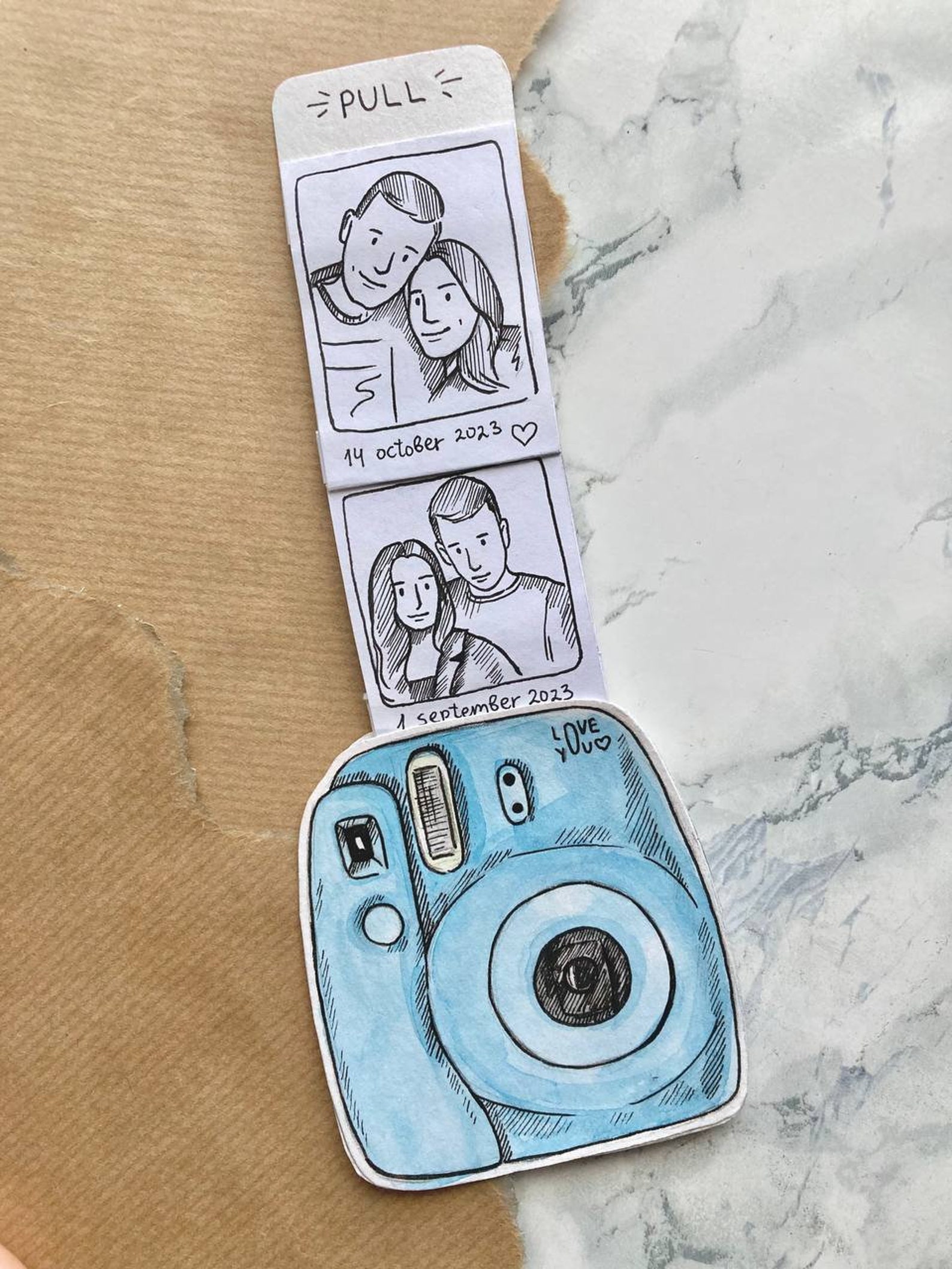 Polaroid Greeting Card by Ek_graphic_ | DIGITAL DOWNLOAD - Etsy