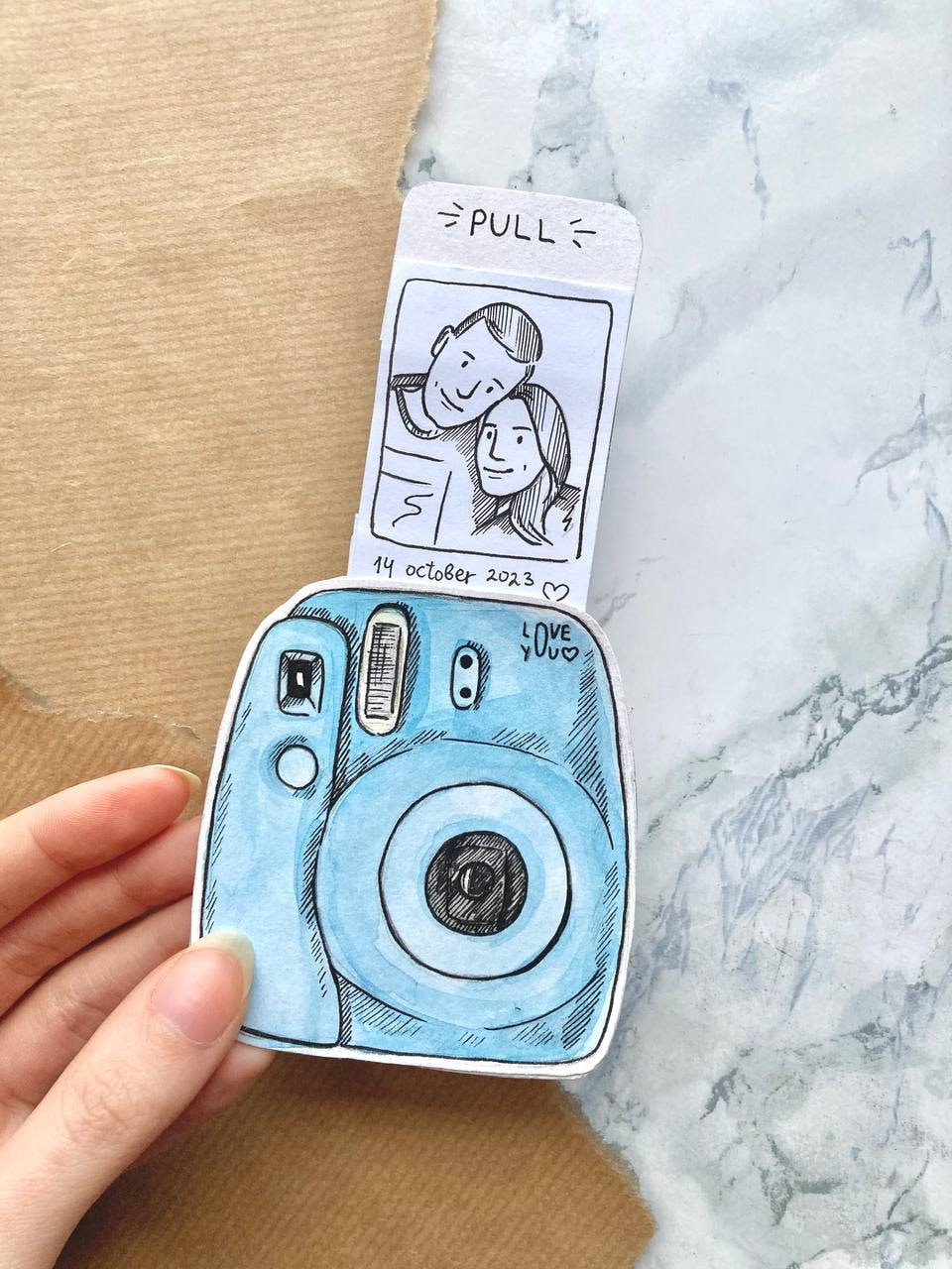 Polaroid Greeting Card by Ek_graphic_ | DIGITAL DOWNLOAD - Etsy