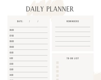 Beige Minimalist 12-month Monthly Planner With Side Tabs - Etsy