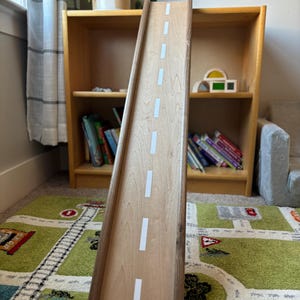 Premium Natural Wood Race Car Ramp Maple and Walnut Heirloom Quality ...