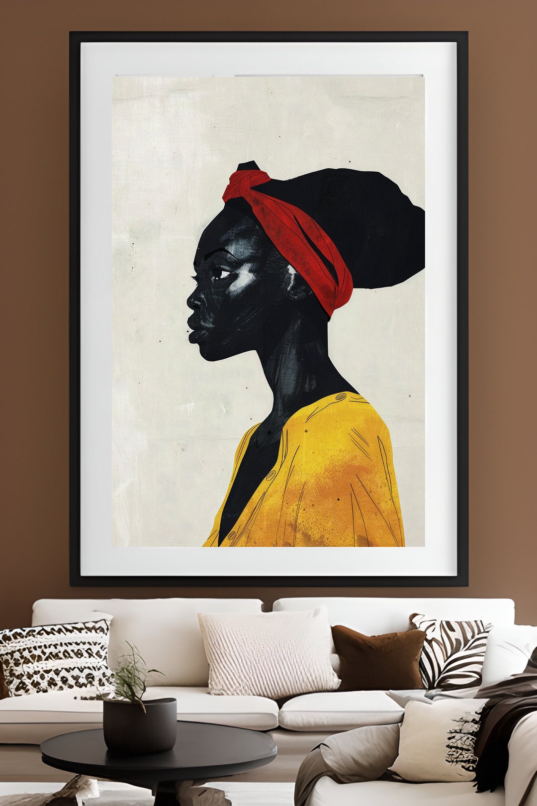 Naledi African Woman Art, Abstract Art, African American Art, Wall Art ...