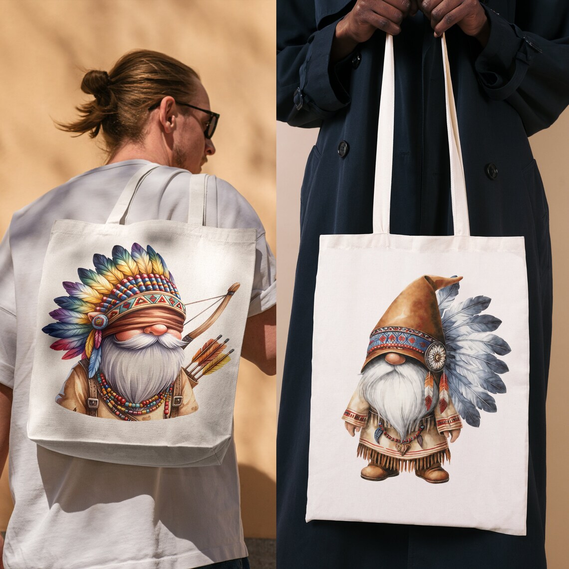 Native Indian Gnome Clipart, American Indian Gnome , Tribal Gnome Png ...