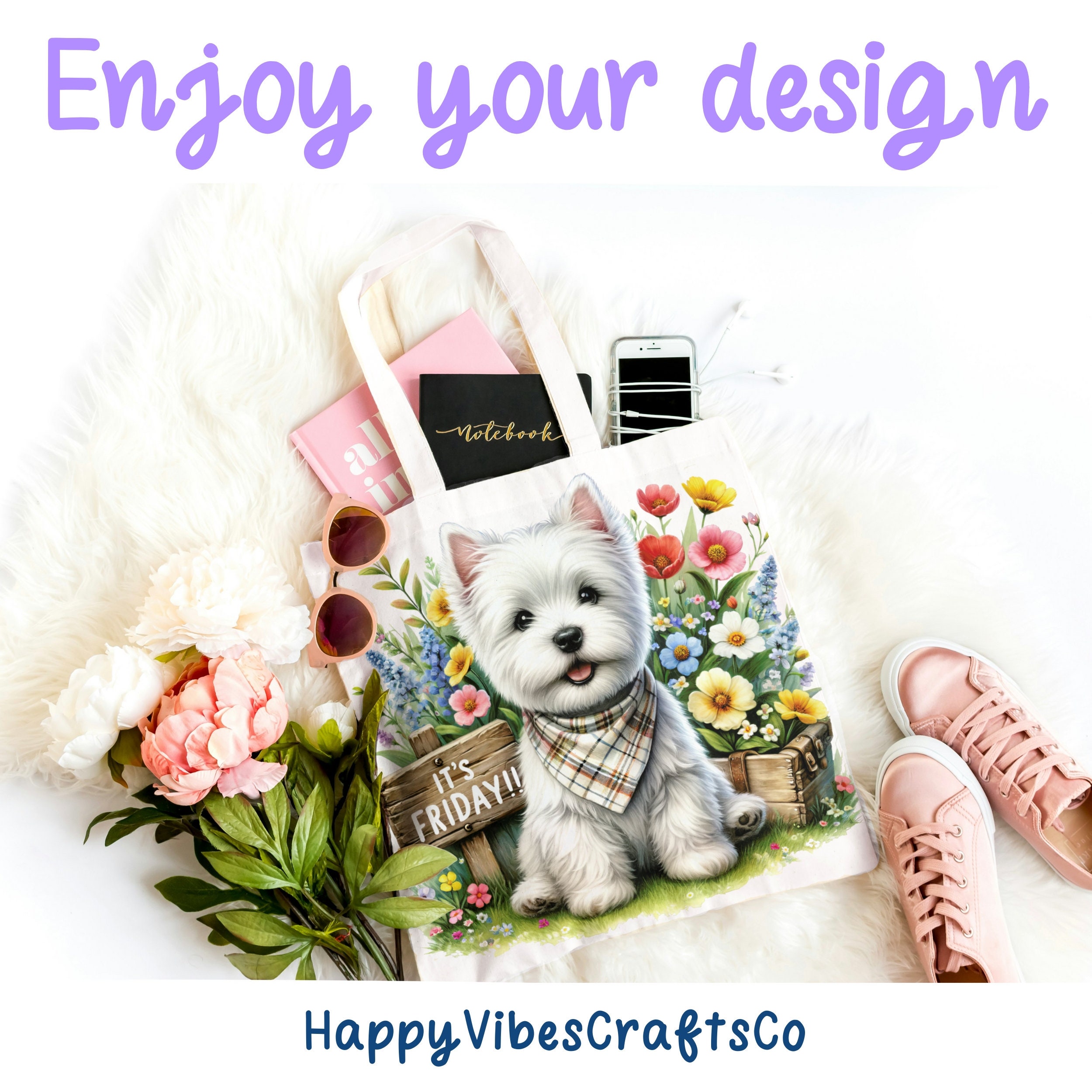 Cuties and Funny Westie Terrier I Westie Free Hug I Westie Free Kisses ...