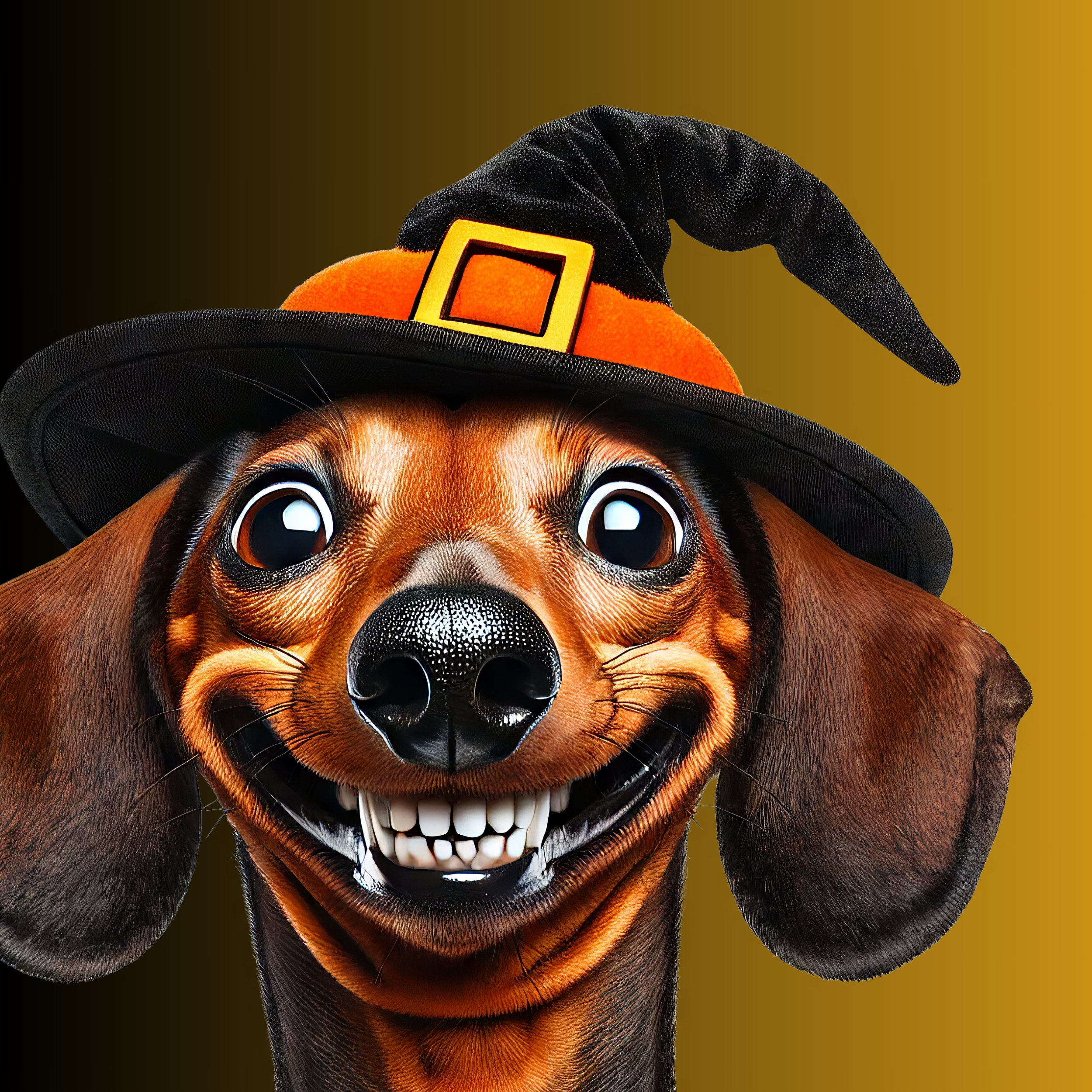 Kawaii Halloween Dachshund Clipart, Spooky Sausage Dog PNG (digital ...
