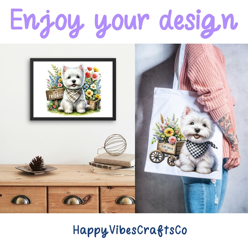 Cuties and Funny Westie Terrier I Westie Free Hug I Westie Free Kisses ...